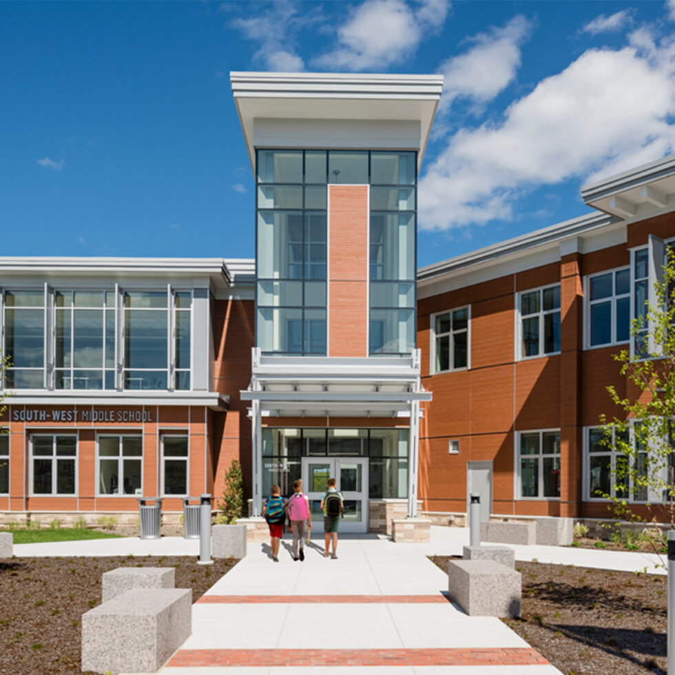 South-West Middle School is substantially complete - Ai3 Architects